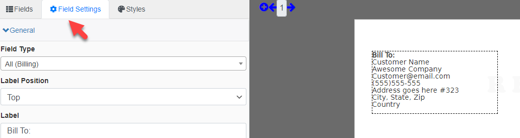 Customize Address Format - PDF Builder For WooComemrce